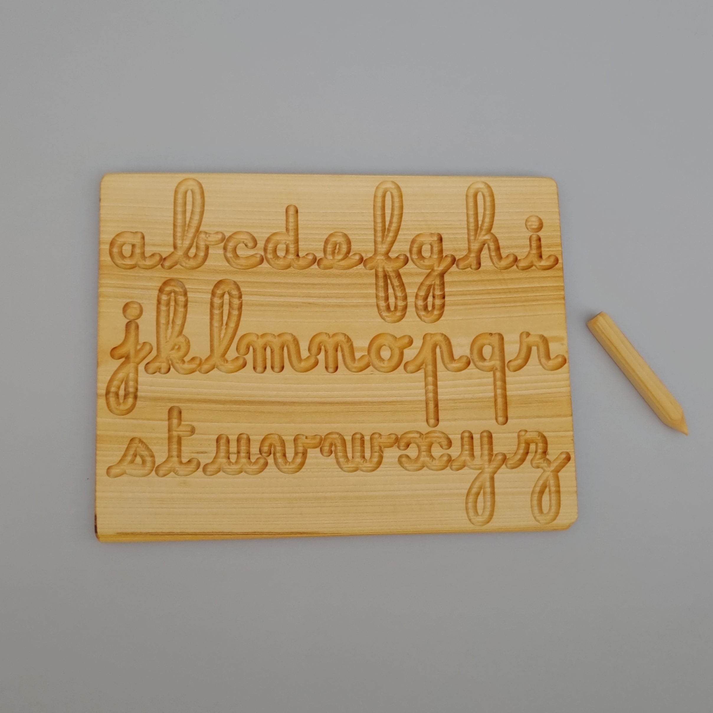 Cursive Alphabet Tracing Board – Four Kids Toys