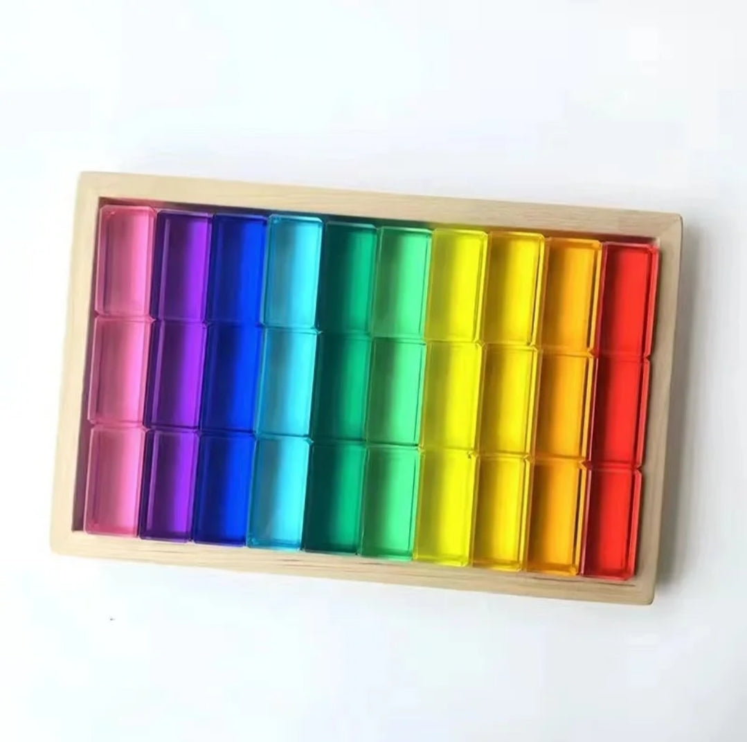 Rectangle Light Blocks Set – Four Kids Toys