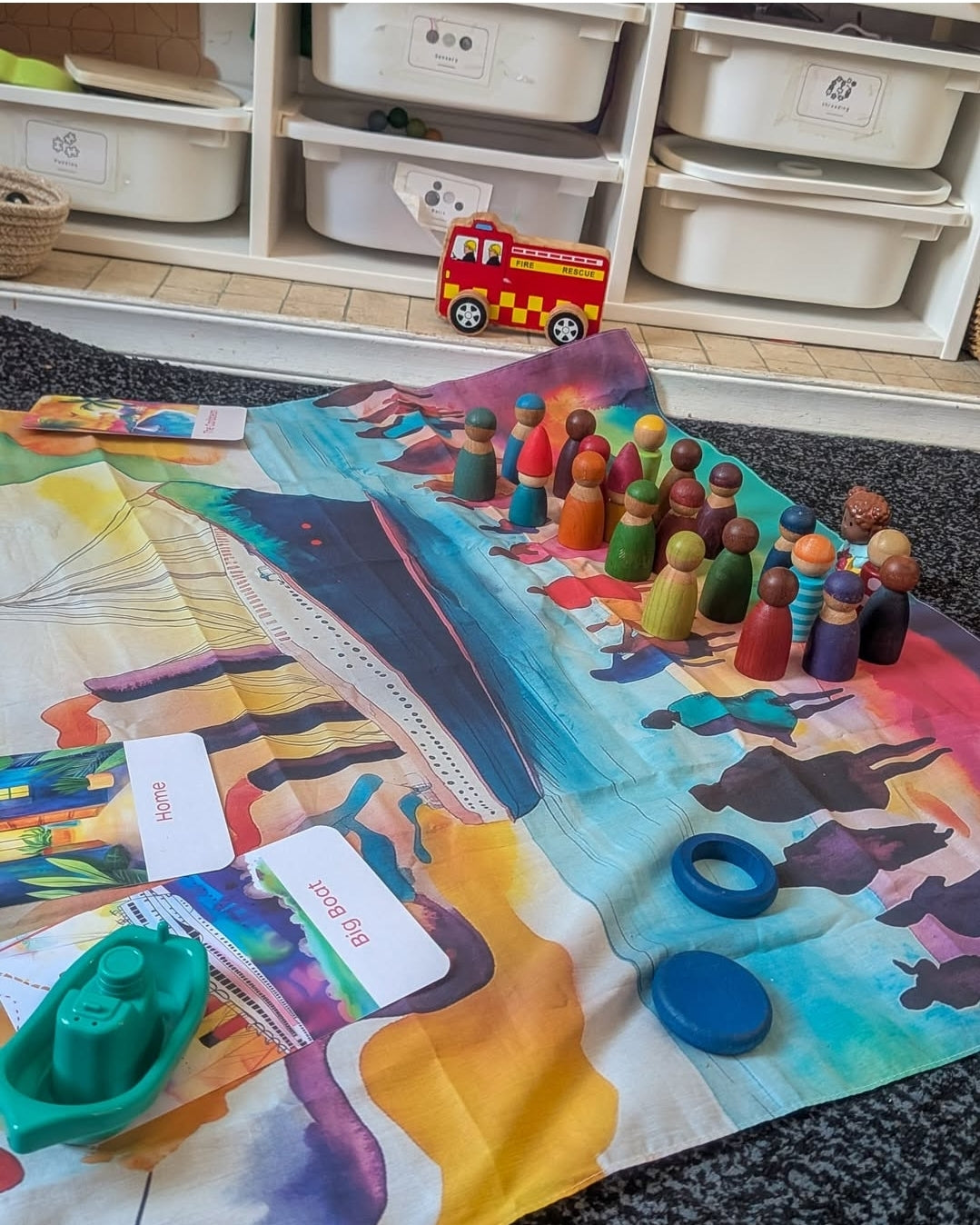 Storytime Scarves - Windrush Rhythms – Four Kids Toys